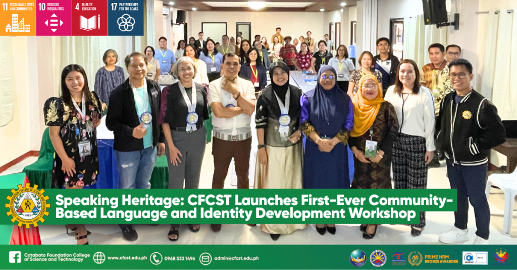 CFCST – Cotabato Foundation College of Science and Technology