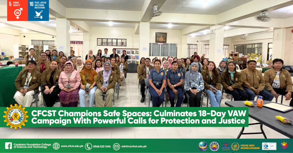 CFCST – Cotabato Foundation College of Science and Technology