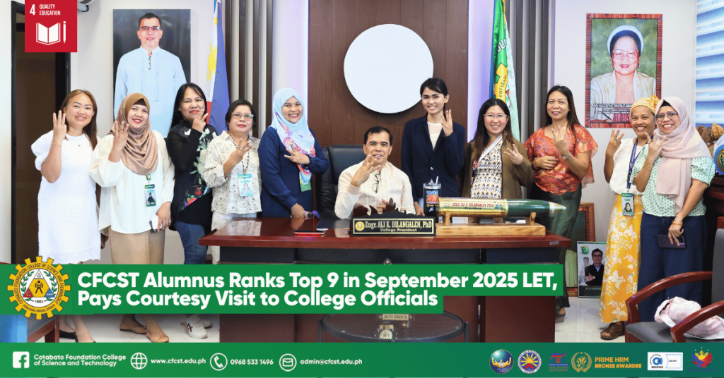 CFCST – Cotabato Foundation College of Science and Technology